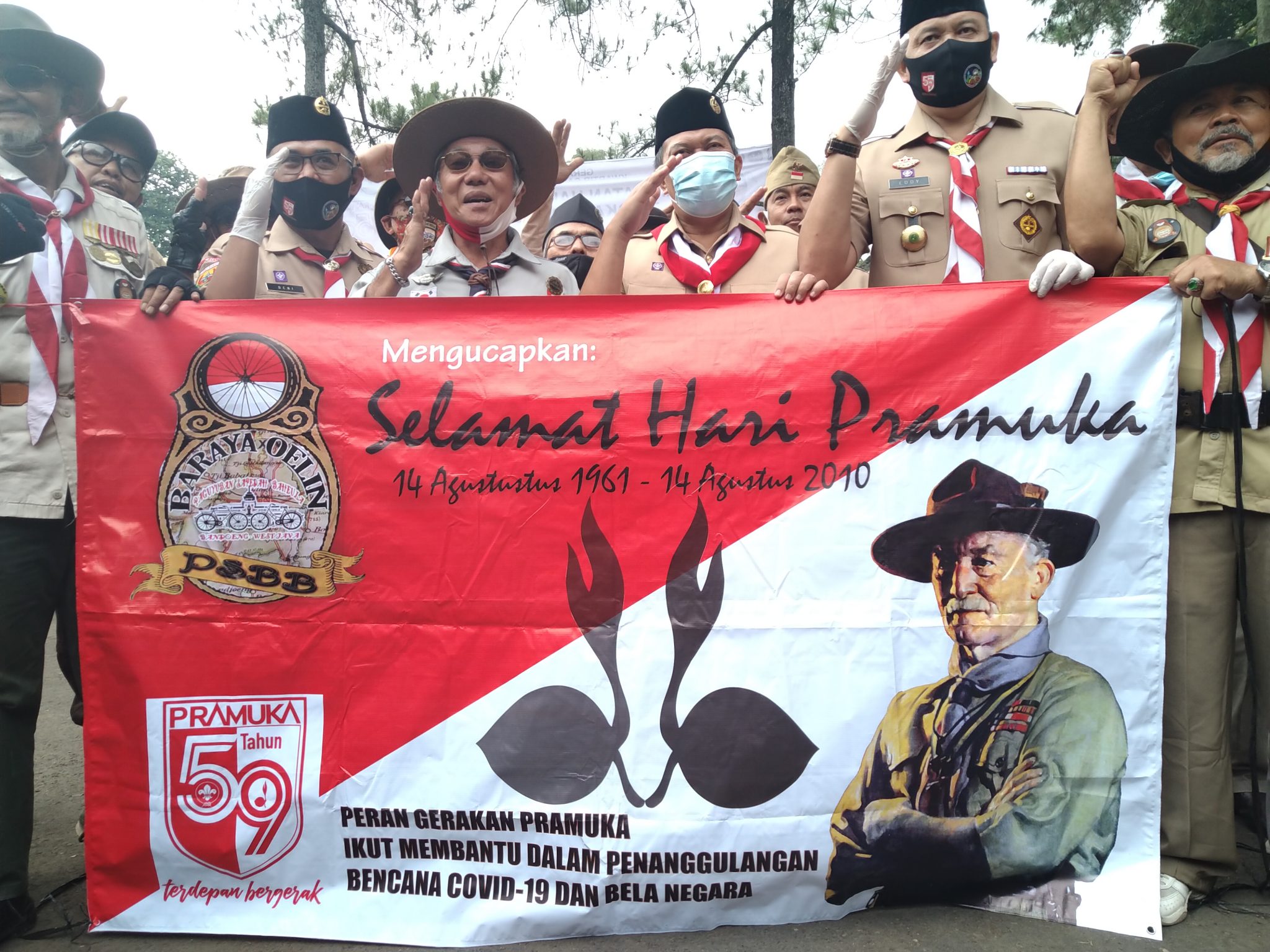 “BARAYA OELIN” Memeriahkan Hari Pramuka ke 59 Tahun 2020 Di Kwarcab ...